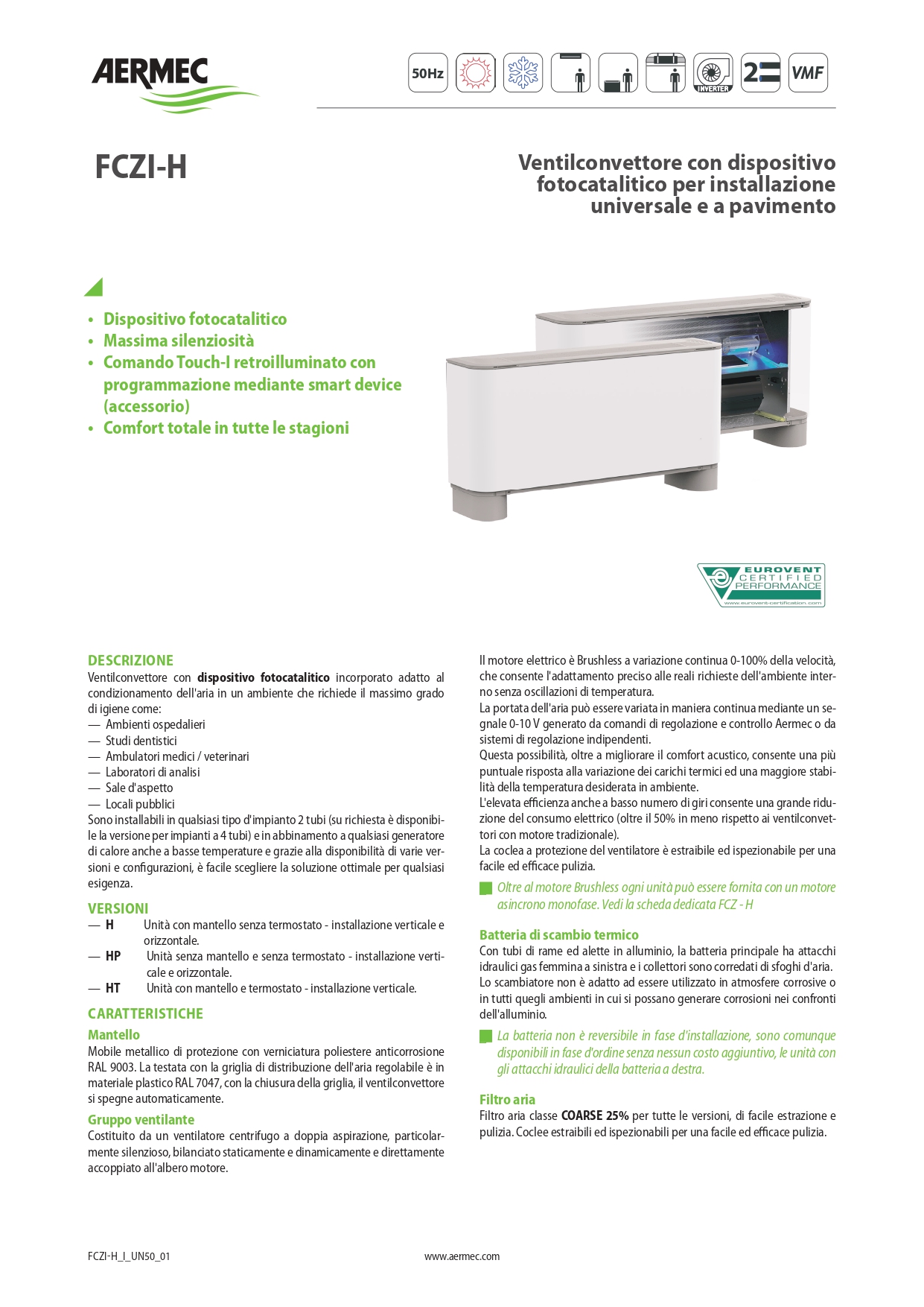 FCZI-H Aermec | EdilBIM