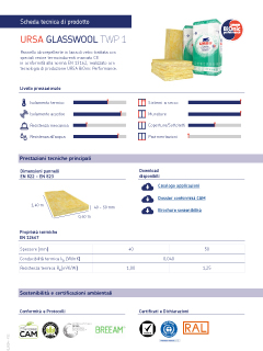 TWP 1 - URSA GLASSWOOL | EdilBIM